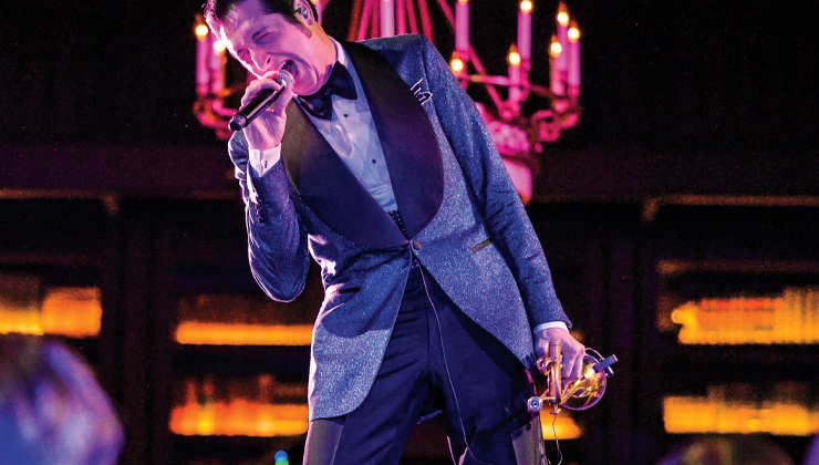 Brian Newman lights up late night in Vegas - Las Vegas Magazine