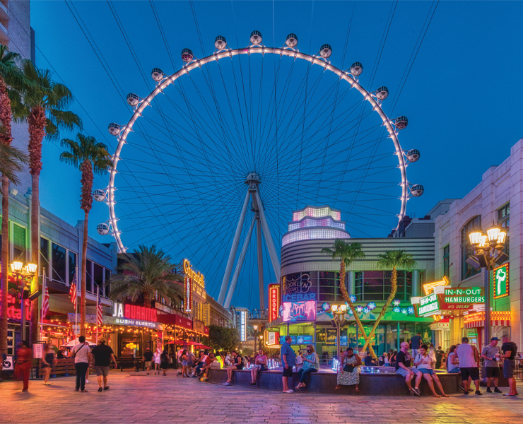 Linq Observation Wheel Las Vegas The High Roller Observation Wheel, At