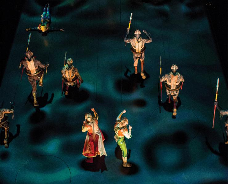 Go behind the scenes of Cirque du Soleil’s remarkable ‘KÀ’ in Las Vegas ...