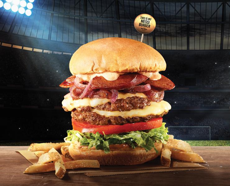 Gooooooal! Score yourself a Messi burger in Las Vegas - Las Vegas Magazine