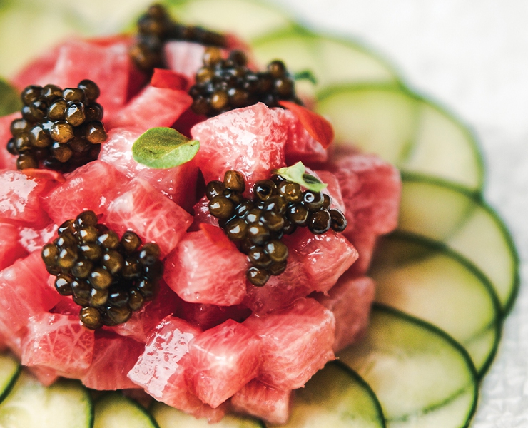 Caviar Bar in Las Vegas exudes elegance from every corner - Las Vegas ...