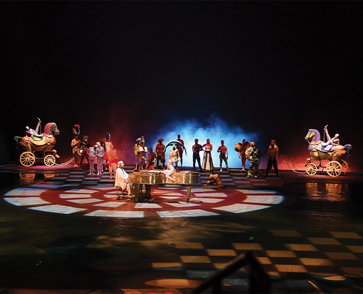 Cirque du Soleil's 'O' offers Las Vegas guests a special VIP treat ...