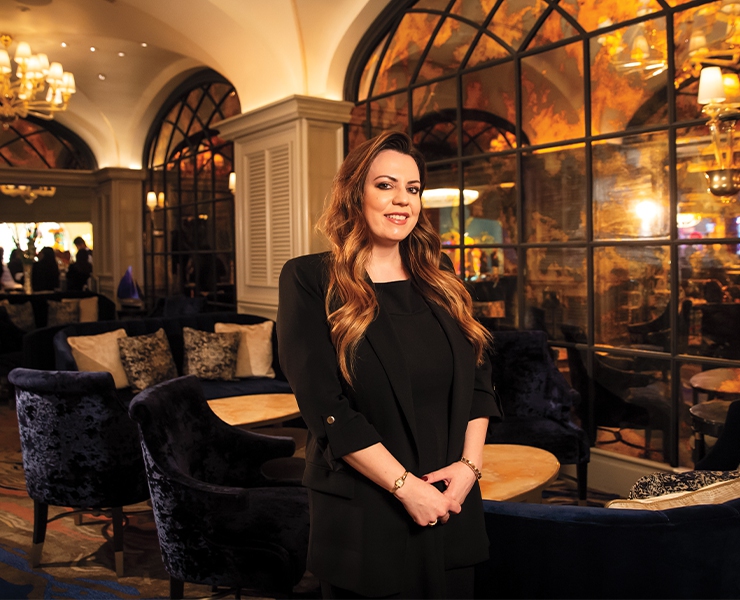 Friends With Benefits: Gina Russo at Bellagio - Las Vegas Magazine