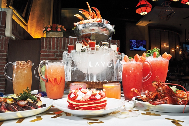 Lavo Party Brunch is a Saturday hot spot in Las Vegas - Las Vegas Magazine
