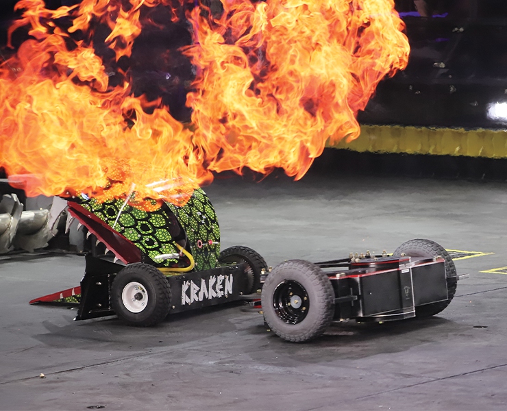 Watch machines 'kick some bot' in Las Vegas - Las Vegas Magazine