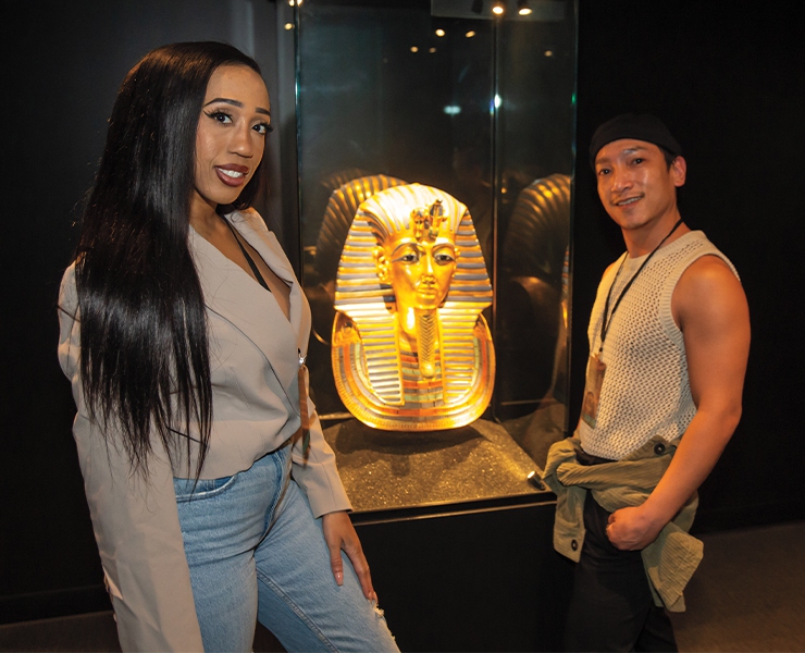 ELITE members enjoy King Tut exhibit at Luxor - Las Vegas Magazine