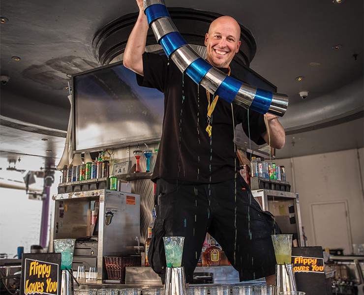 Friends With Benefits: Tim 'Flippy' Morris at Harrah's - Las Vegas Magazine