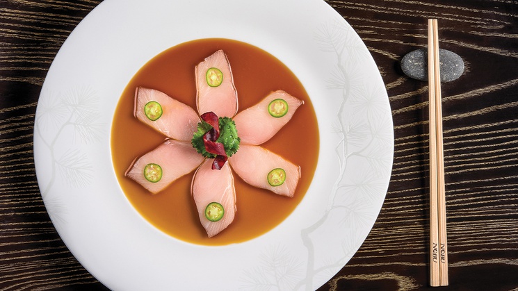 Get the perfect union of sake and sushi at Nobu Las Vegas - Las Vegas ...