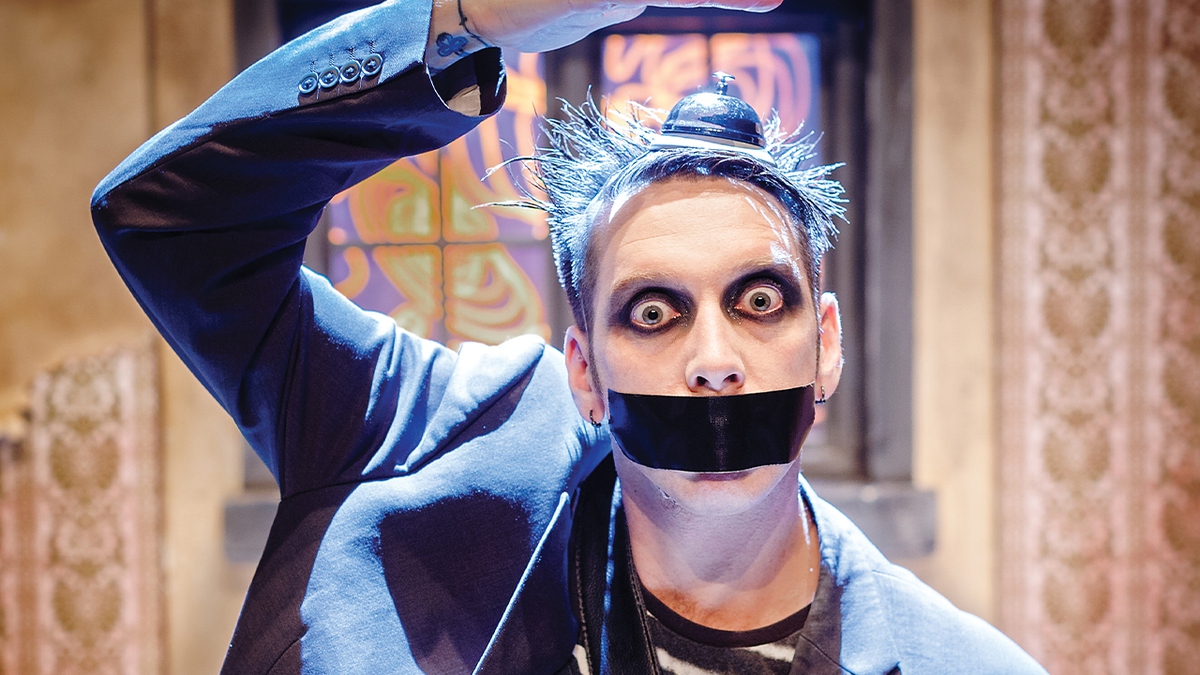 Tape Face gets the audience involved in his dynamic Las Vegas show ...