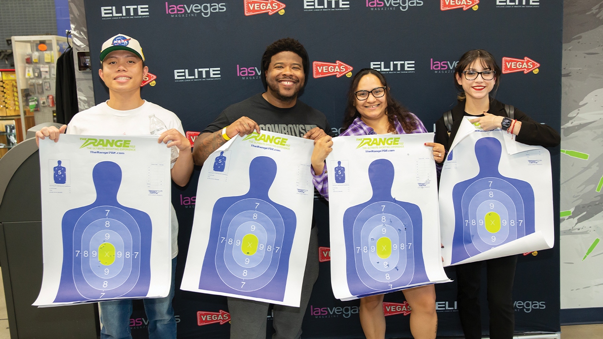 ELITE members enjoy a night of target practice and light bites at The ...