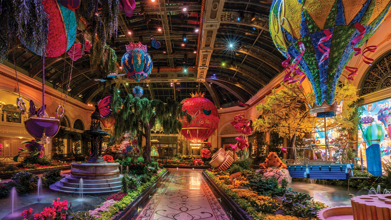 Bellagio Lobby Ceiling