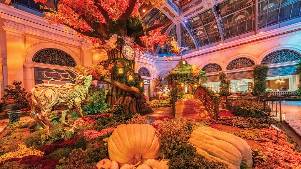 Autumn gets a magical outlook at Bellagio Conservatory and Botanical ...