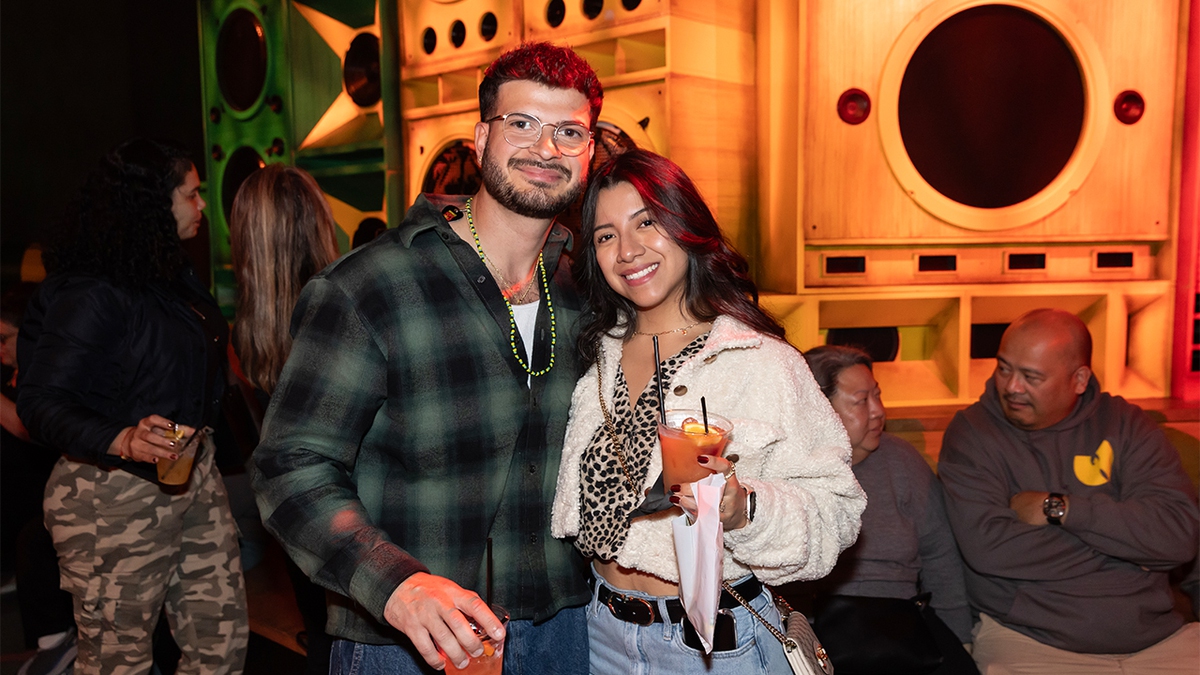 ELITE members enjoy an evening at ‘Bob Marley Hope Road’ at Mandalay ...